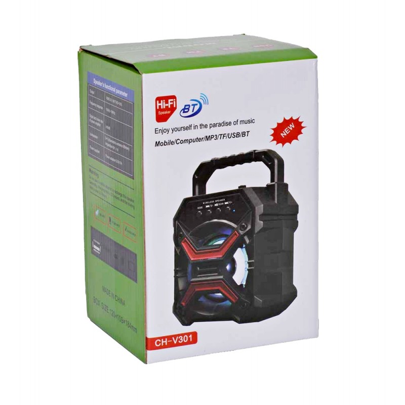 Boxa Mini cu Bluetooth 5W MP3 Player CHV301 - Roelectro