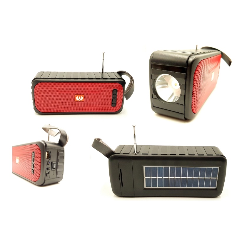 Radio Panou Solar cu Acumulator 18650 KW5321 - Roelectro
